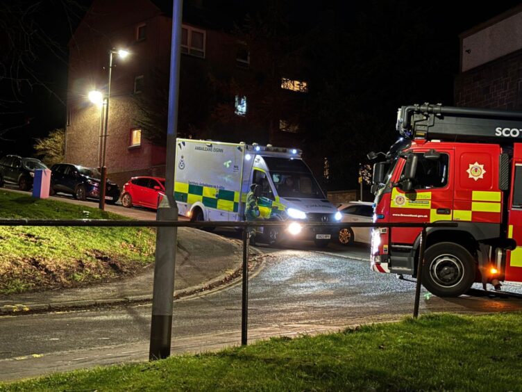 Fire crews called to Hilltown Terrace in Dundee