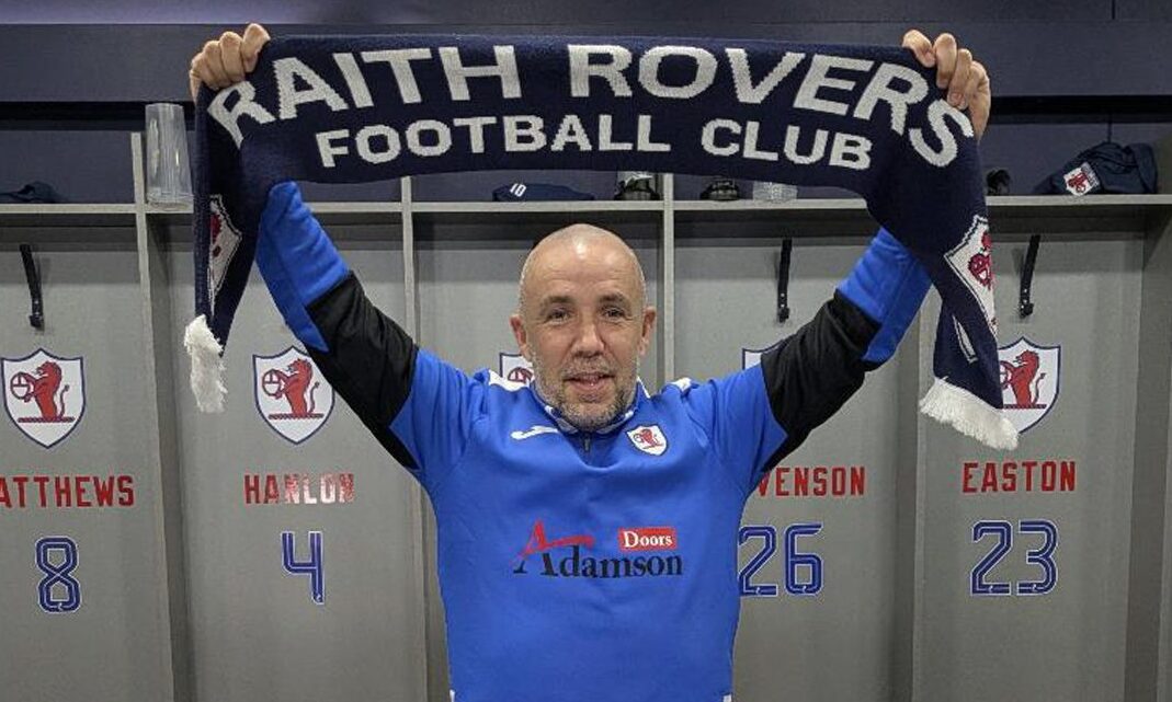 Raith Rovers name Dougie Imrie as new manager