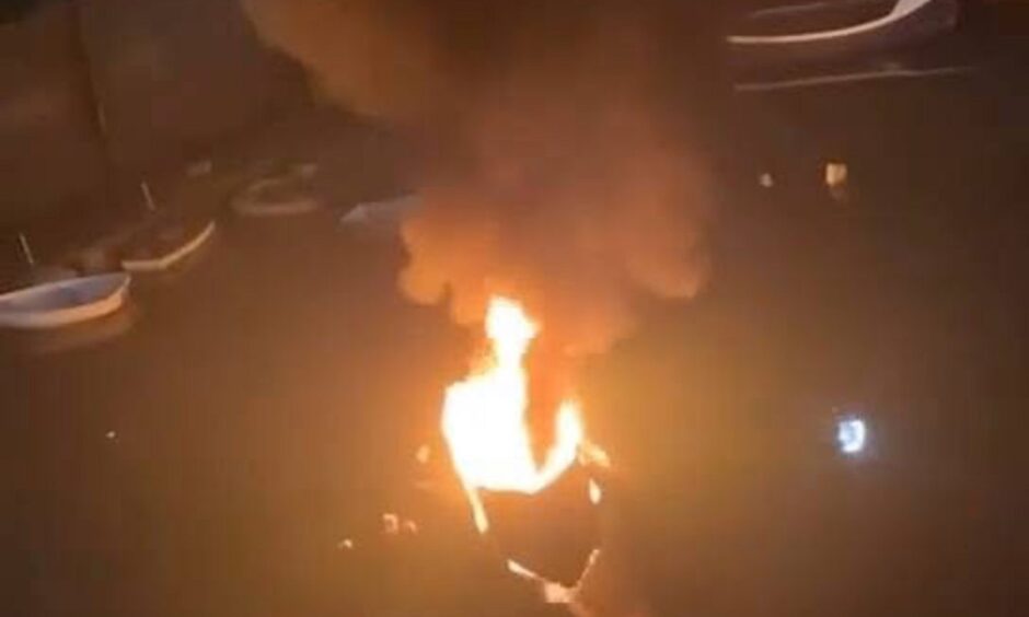 Four boats destroyed in two separate fire attacks at Fife harbours