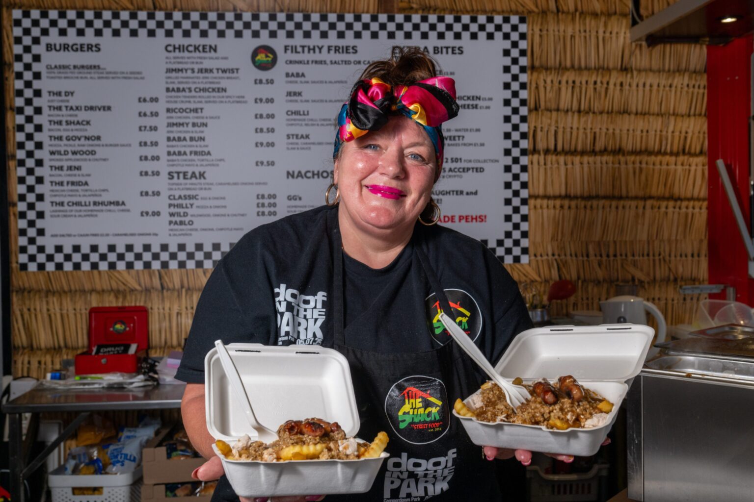 I review festive fries at institution The Shack Street Food Dundee