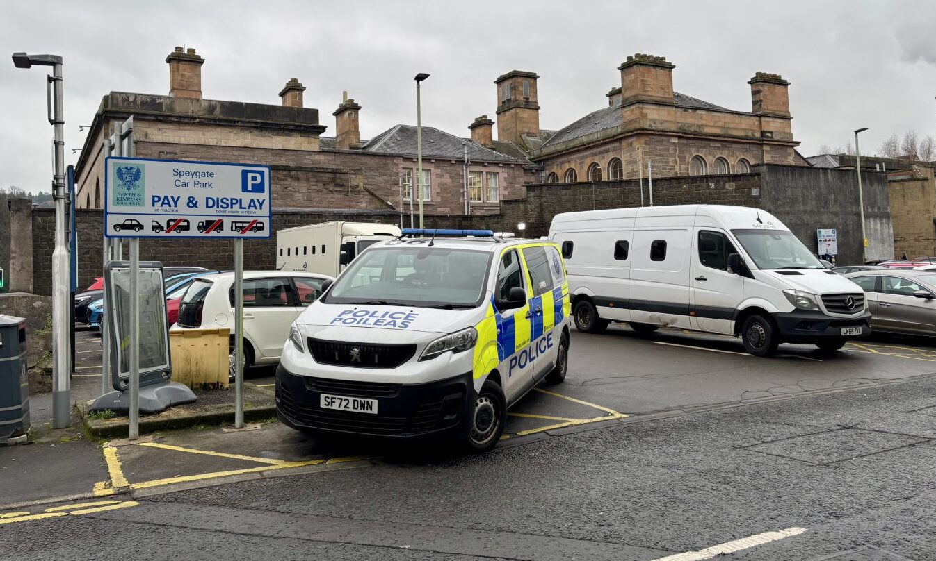 Man charged after 'assault on security staff' at Perth Sheriff Court