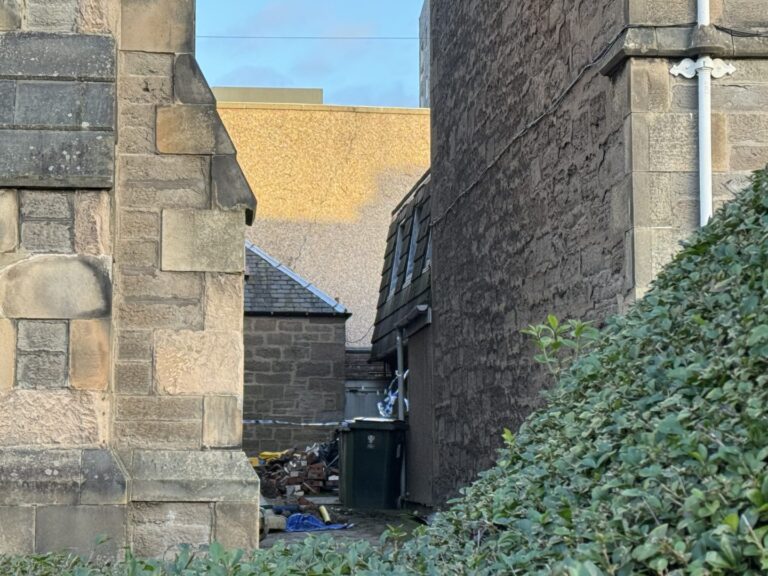 Probe after discovery of 'possible human material' at Perth church