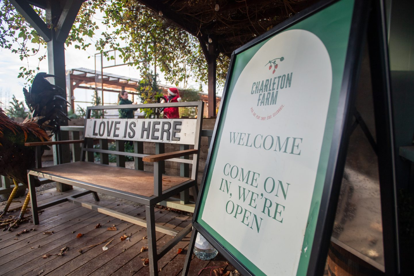 Discover a festive wonderland at Charleton Farm near Montrose