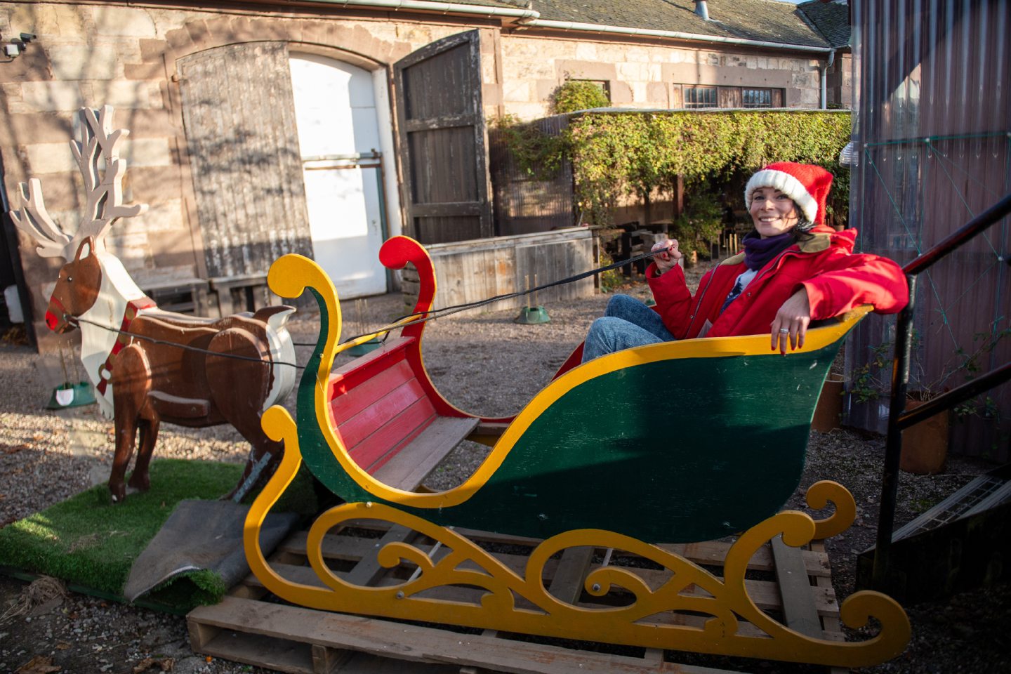 Discover a festive wonderland at Charleton Farm near Montrose