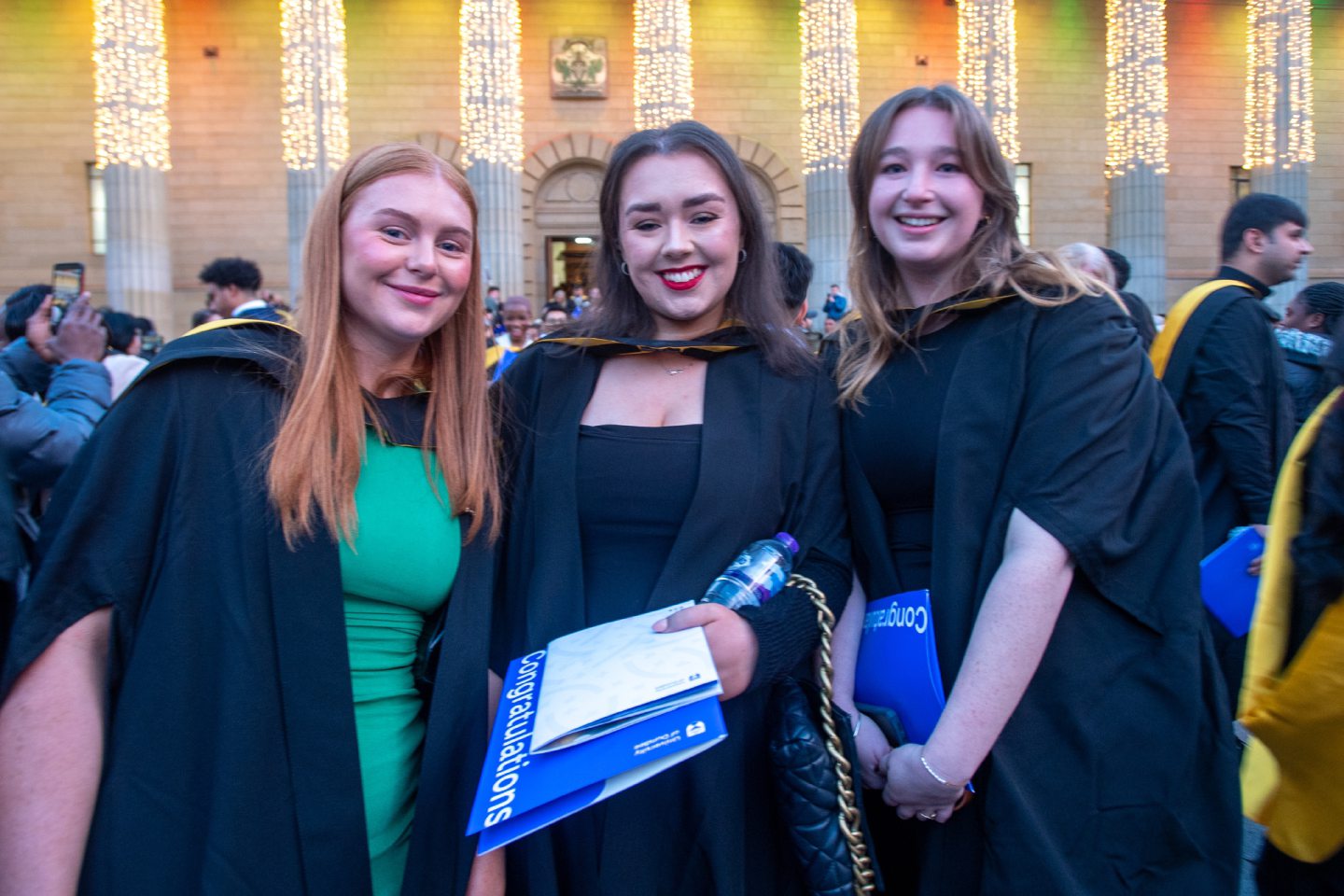 Day one of University of Dundee winter graduations