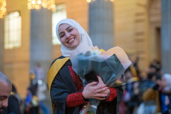 Day one of University of Dundee winter graduations