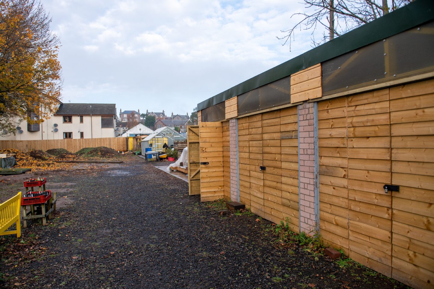 Forfar Open Garden starting to flourish at new location.