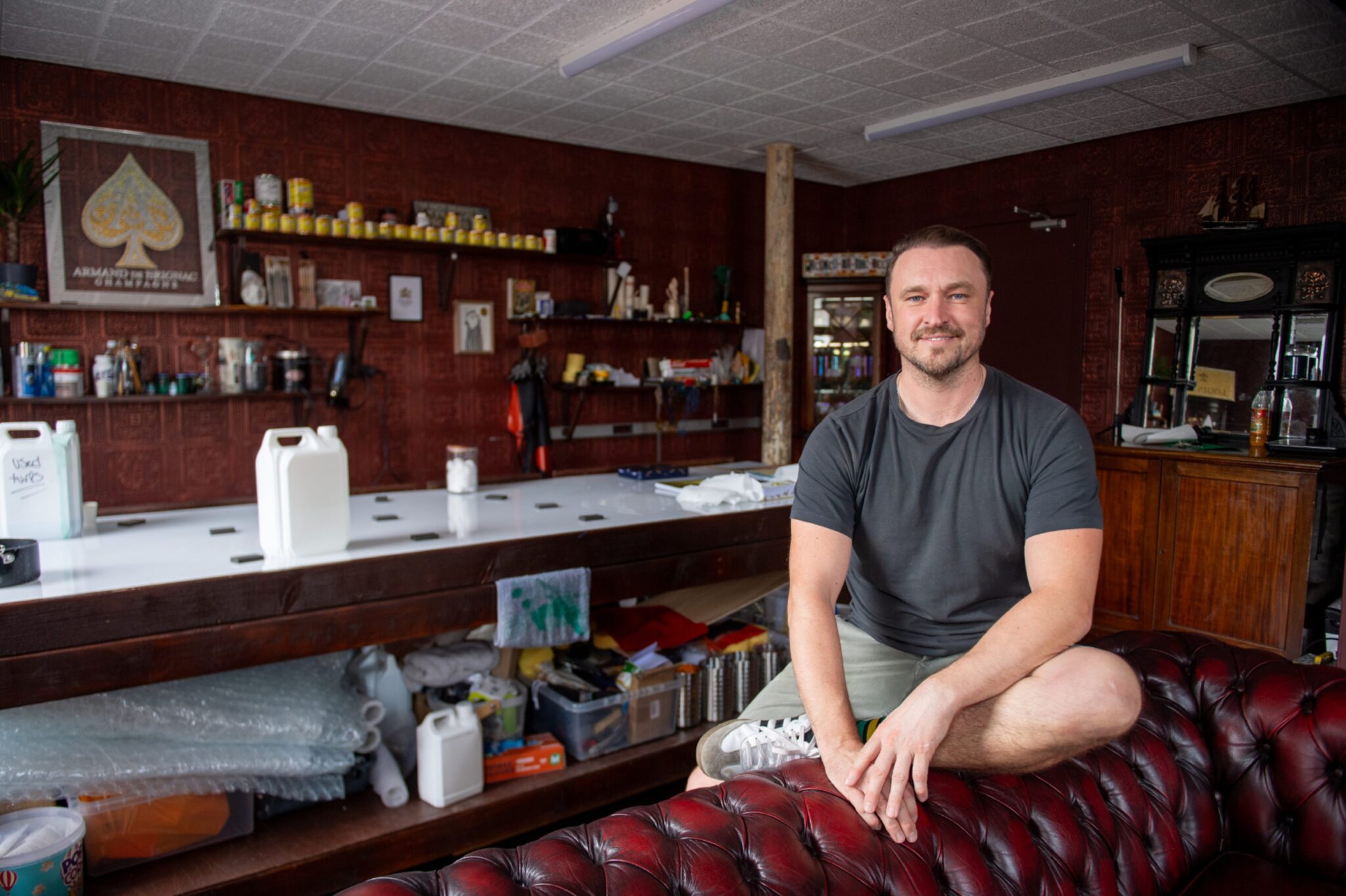 Why Monifieth tradesman is reviving dying craft from Dundee studio