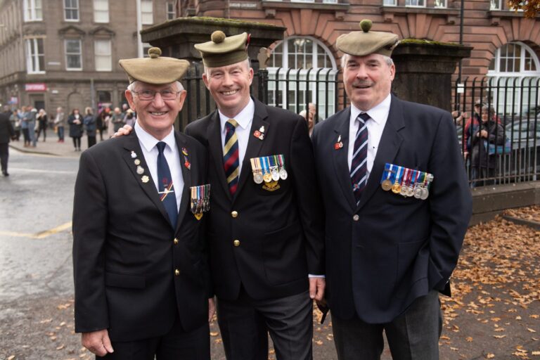 Dundee Remembrance Sunday parade in pictures