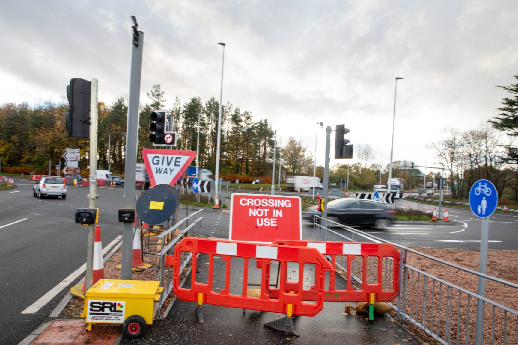 Swallow Roundabout video shows new confusion and near misses