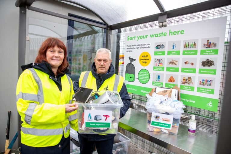 Angus recycling centre bin bag searches first mooted before Covid-19