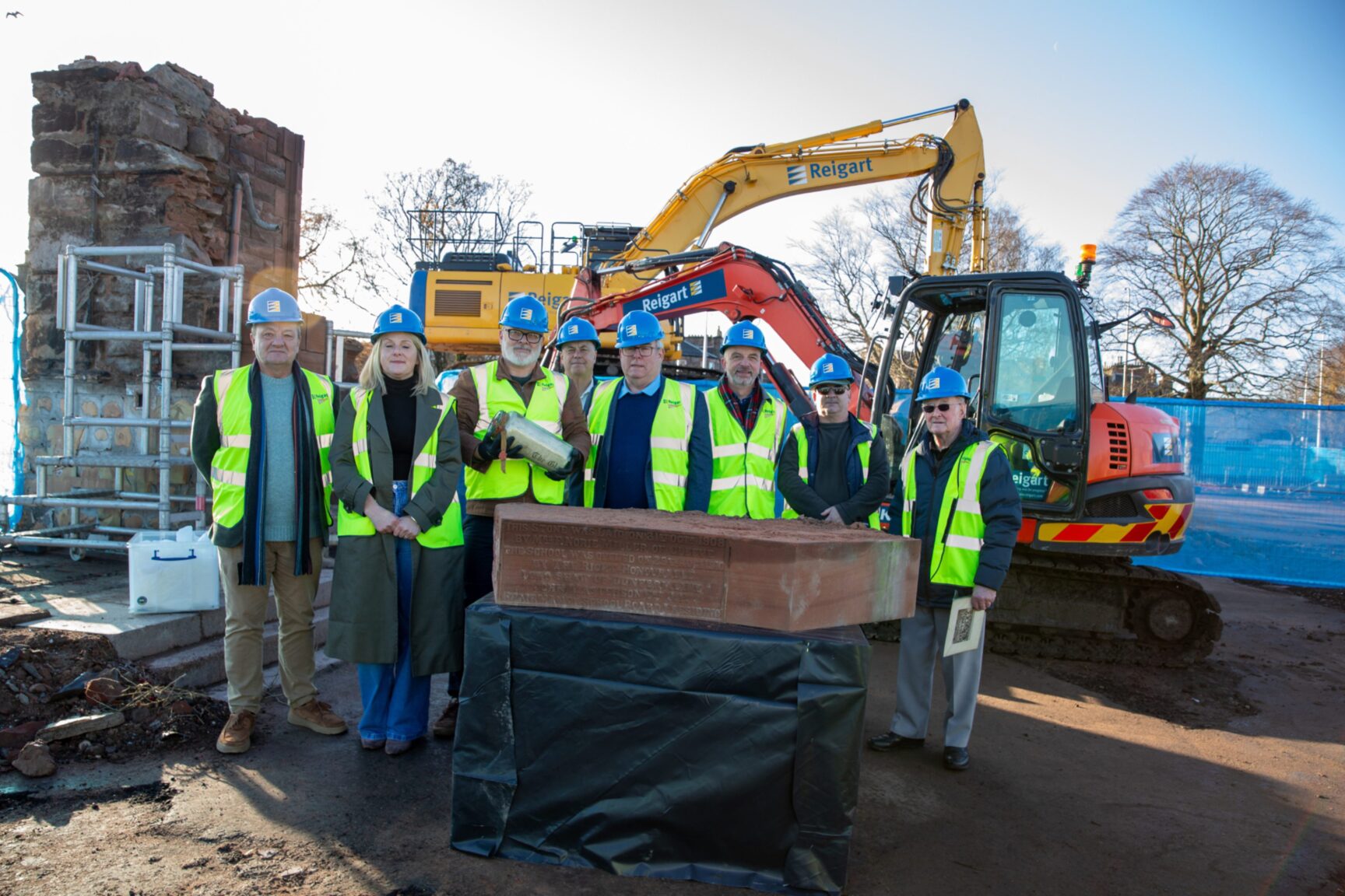 Perth school time capsule retrieved from burnt-out remains