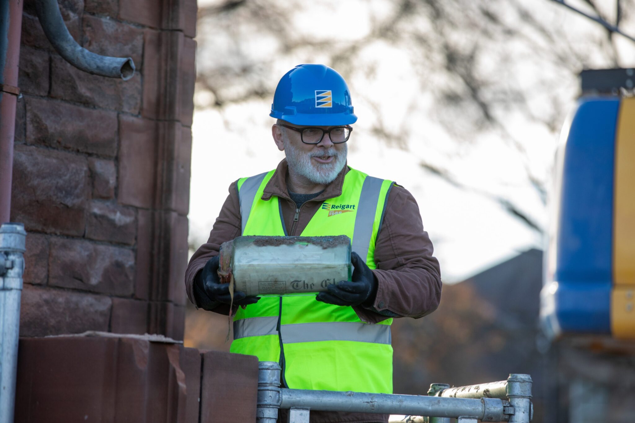 Perth school time capsule retrieved from burnt-out remains