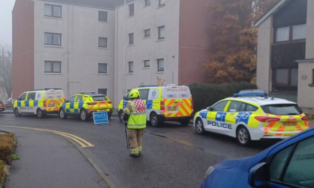 Man, 47, arrested after armed police called to Forfar 'disturbance'