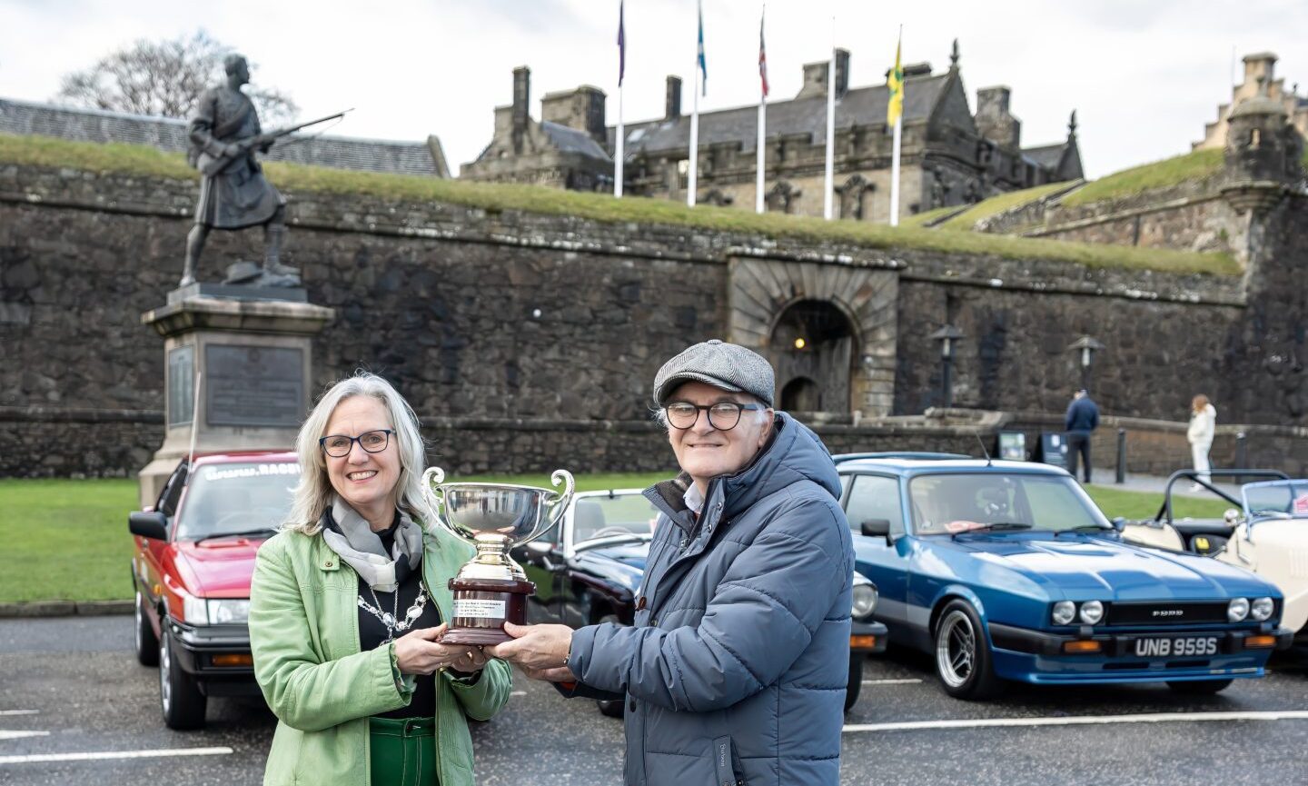 Stirling Moss car to call at Stirling in centenary Monte Carlo rally