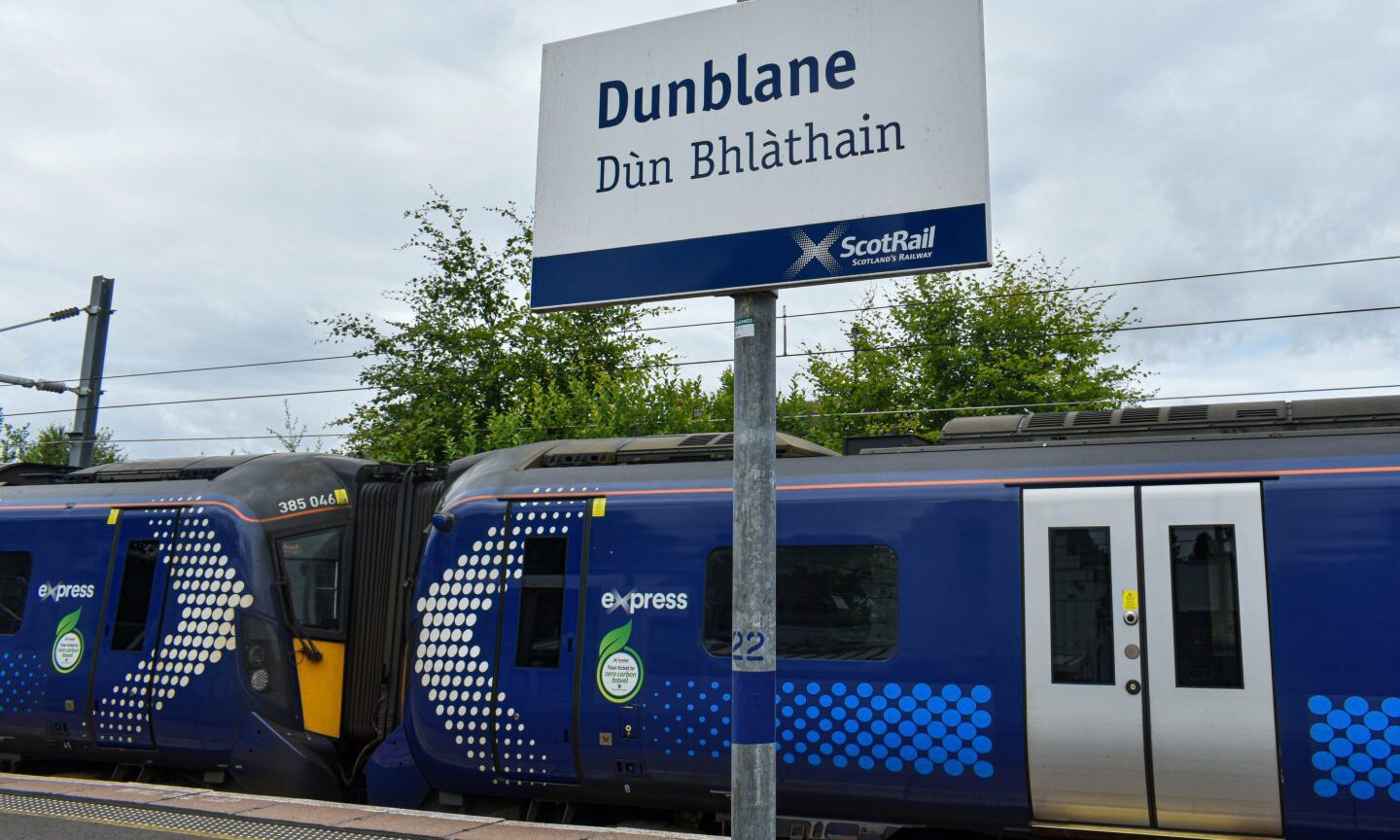 List of new ScotRail trains between Dunblane & Edinburgh