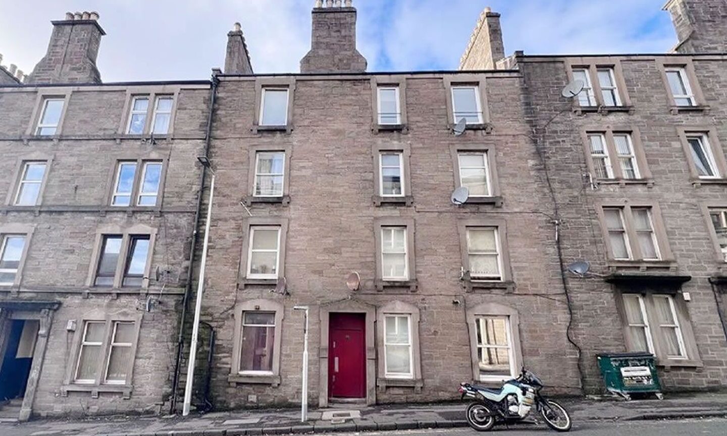 Dundee flat listed for just £25k but needs extensive renovation