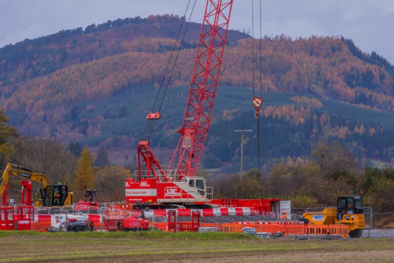 A9 dualling: Ballinluig groundworks herald next phase of upgrade