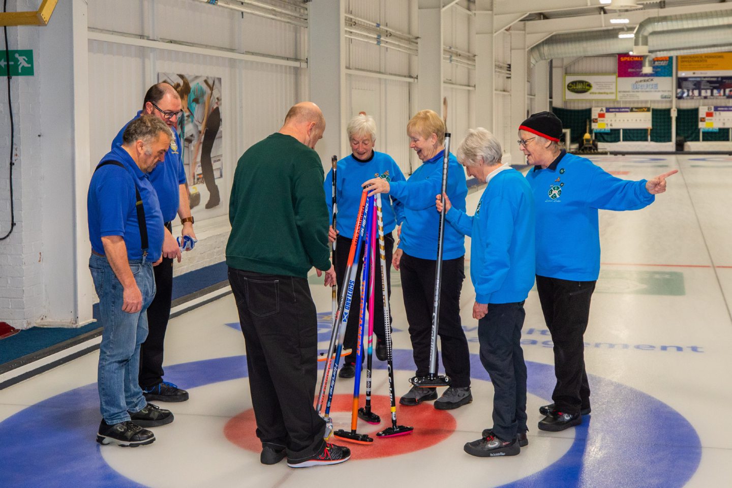 Kinross Curling hosts Indoor Grand Match in pictures