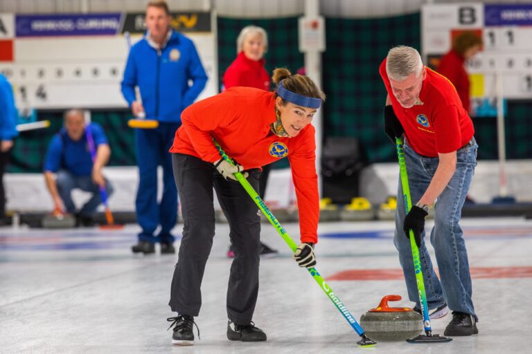 Kinross Curling hosts Indoor Grand Match in pictures
