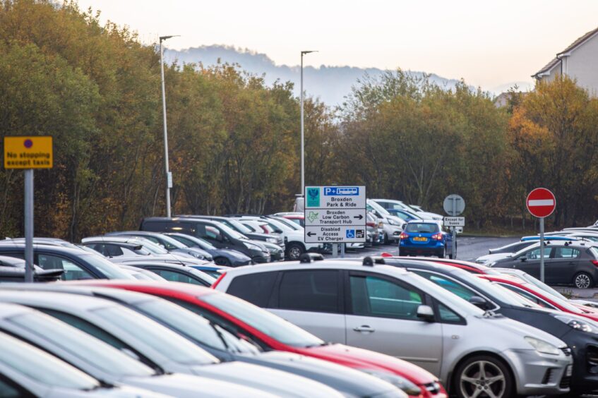 Perth Broxden parking fines total more than 1,000 in four years