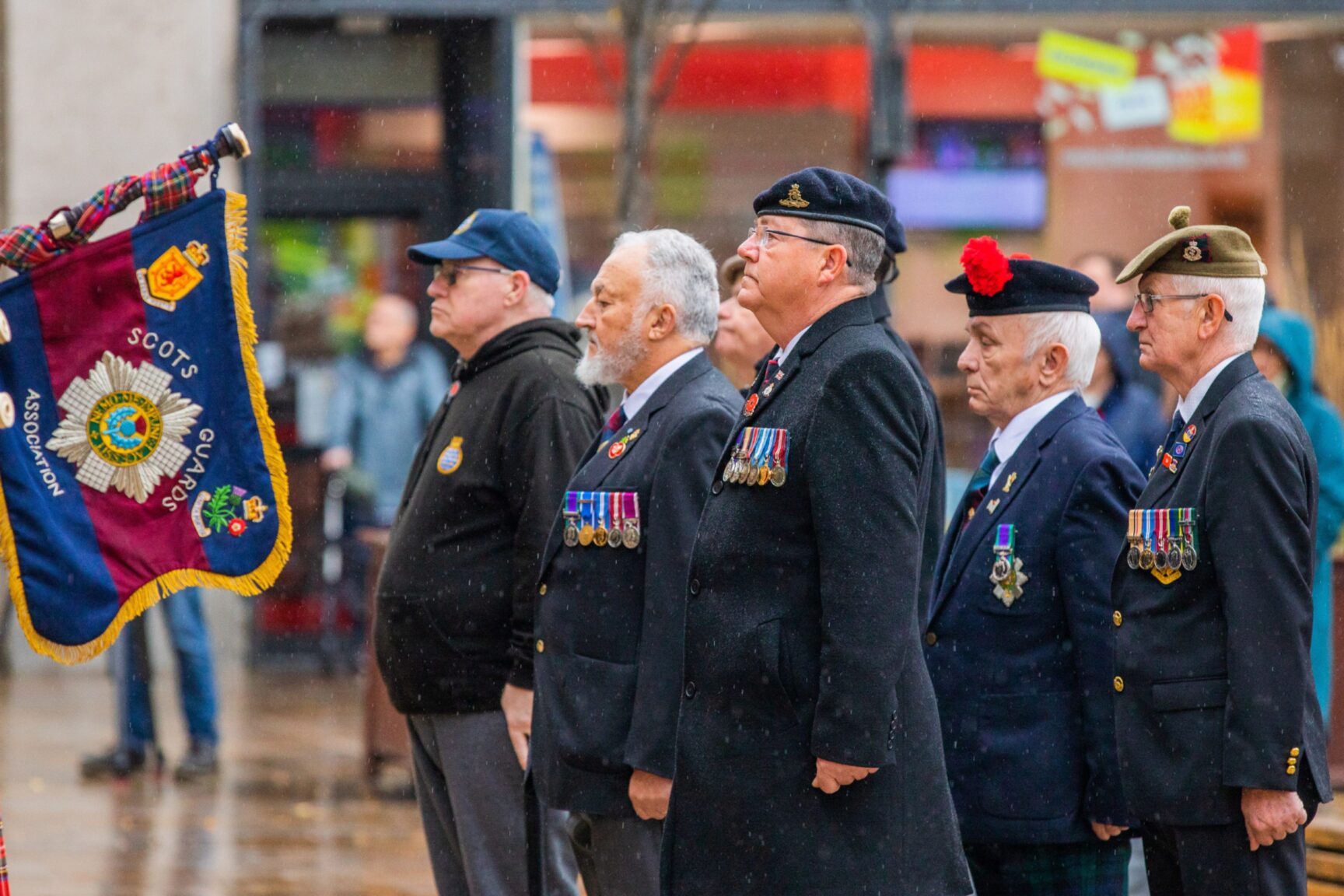 Dundee city centre marks Armistice Day with solemn ceremony