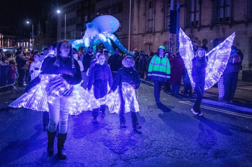 Dundee Hooley event brings music and parades to city centre