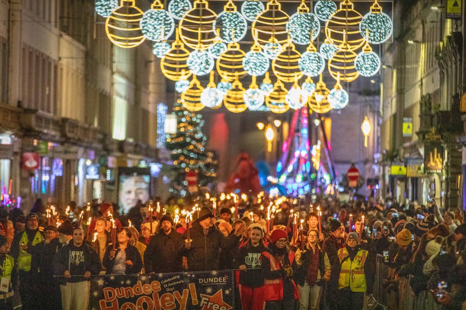 Dundee Hooley event brings music and parades to city centre