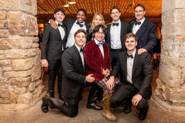 St Andrews Welly Ball is black tie and wellington boot event