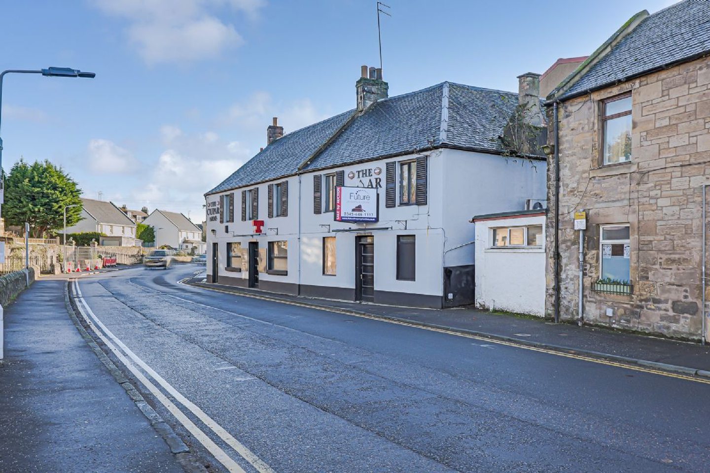 Former Cupar Arms Hotel for sale after closing down