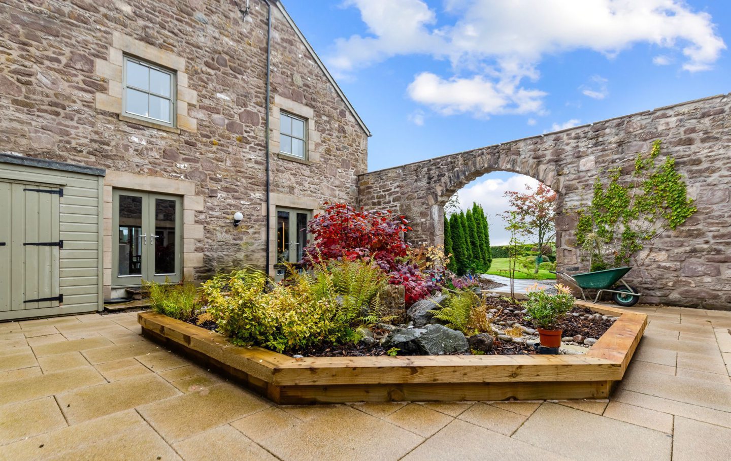 Dunblane barn conversion with stunning countryside views for sale