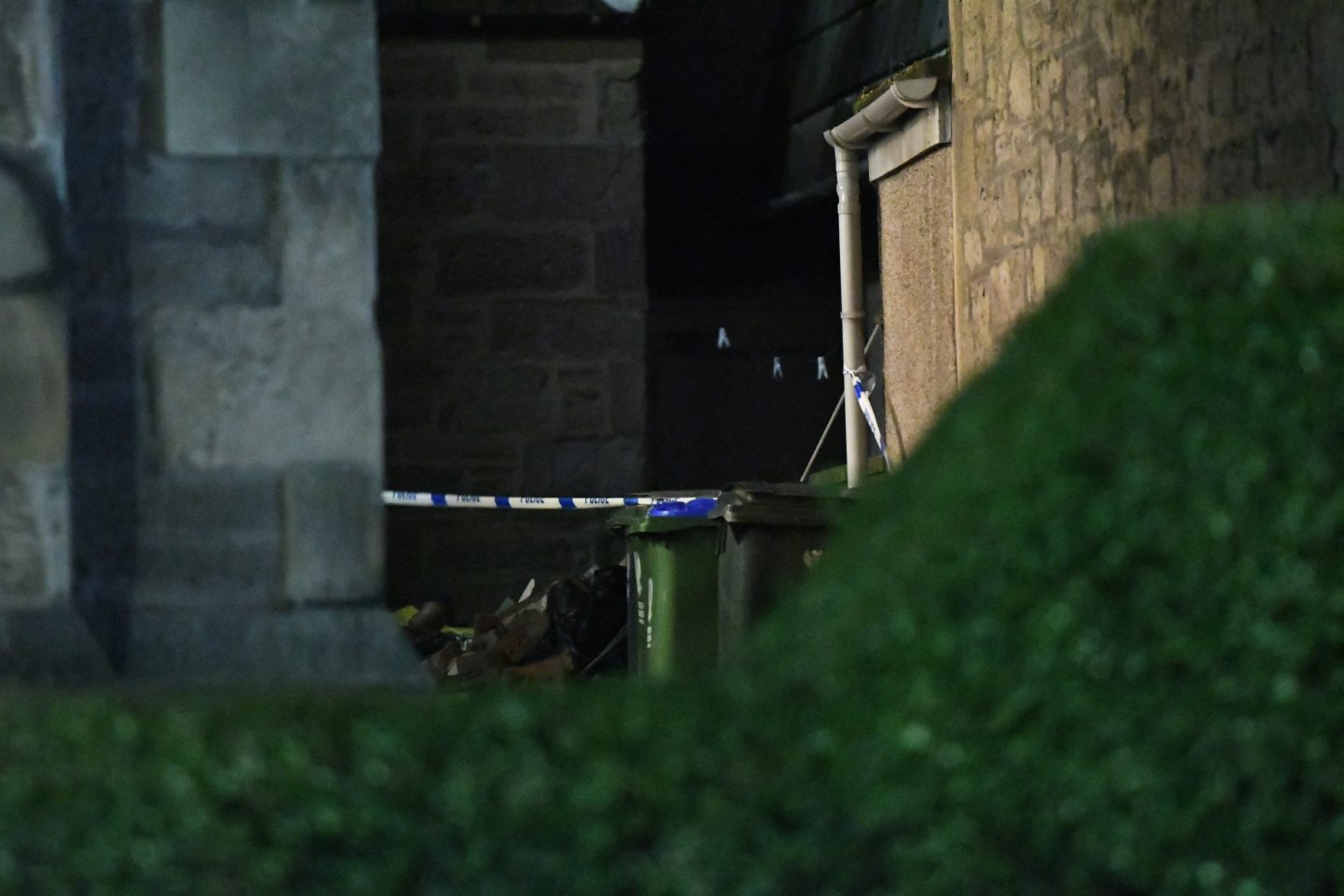 Perth church grounds taped off as police search path