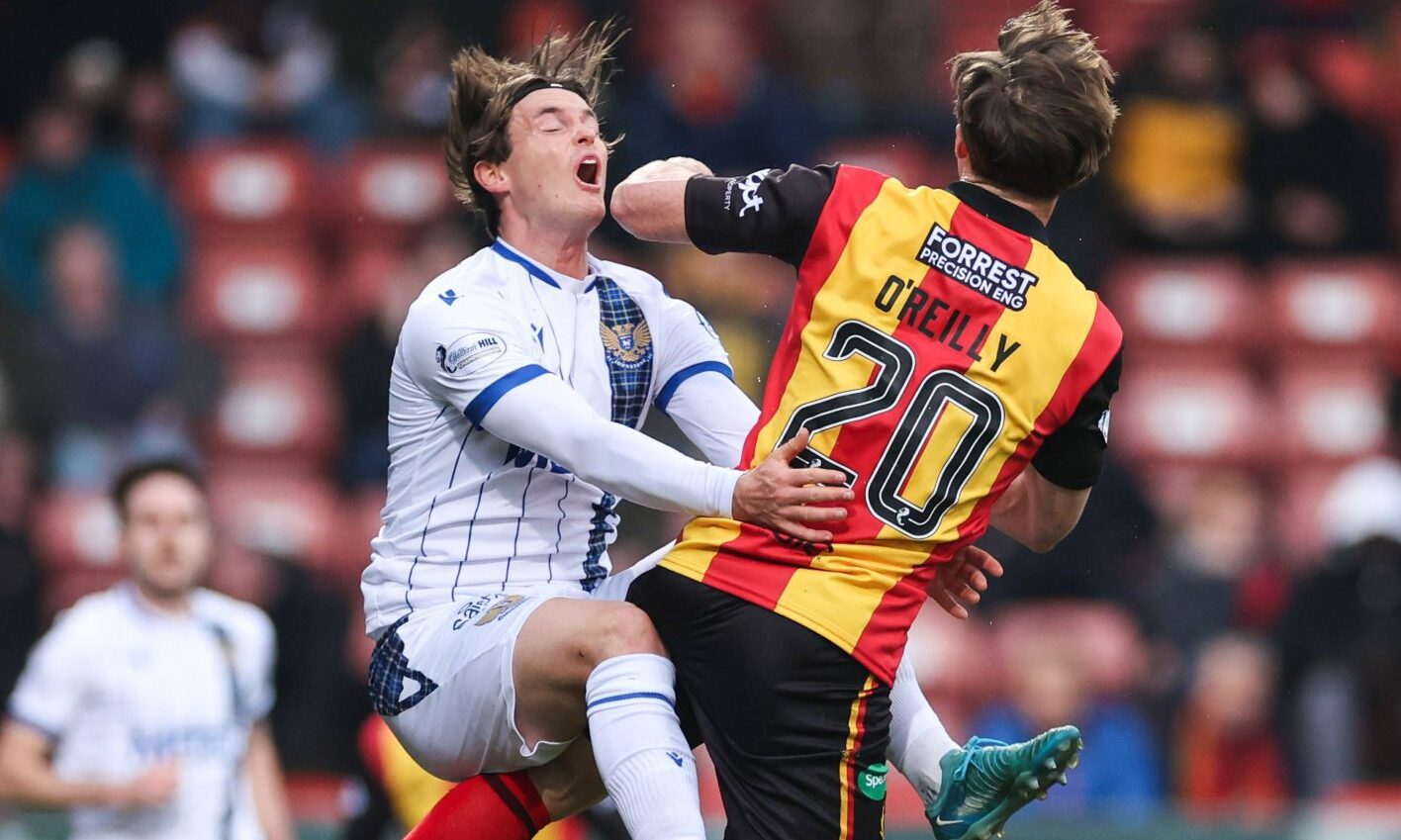 St Johnstone boss on challenge that injured Jonathan Svedberg