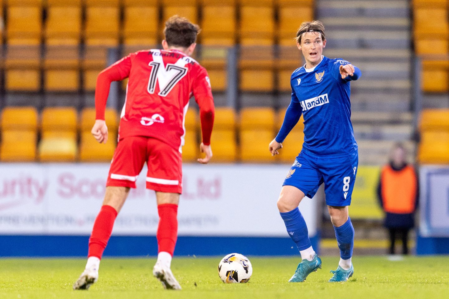Jonathan Svedberg has a clear vision of his St Johnstone role