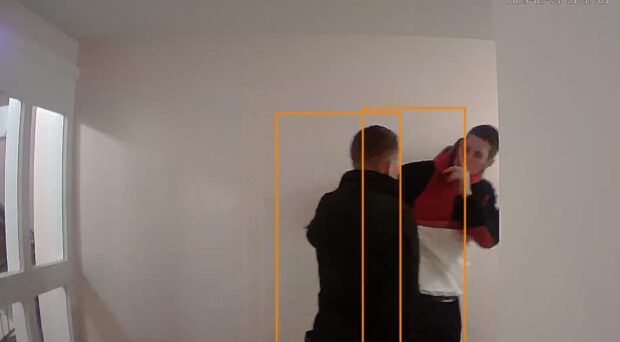 Attackers caught on doorbell camera preparing for Arbroath assault
