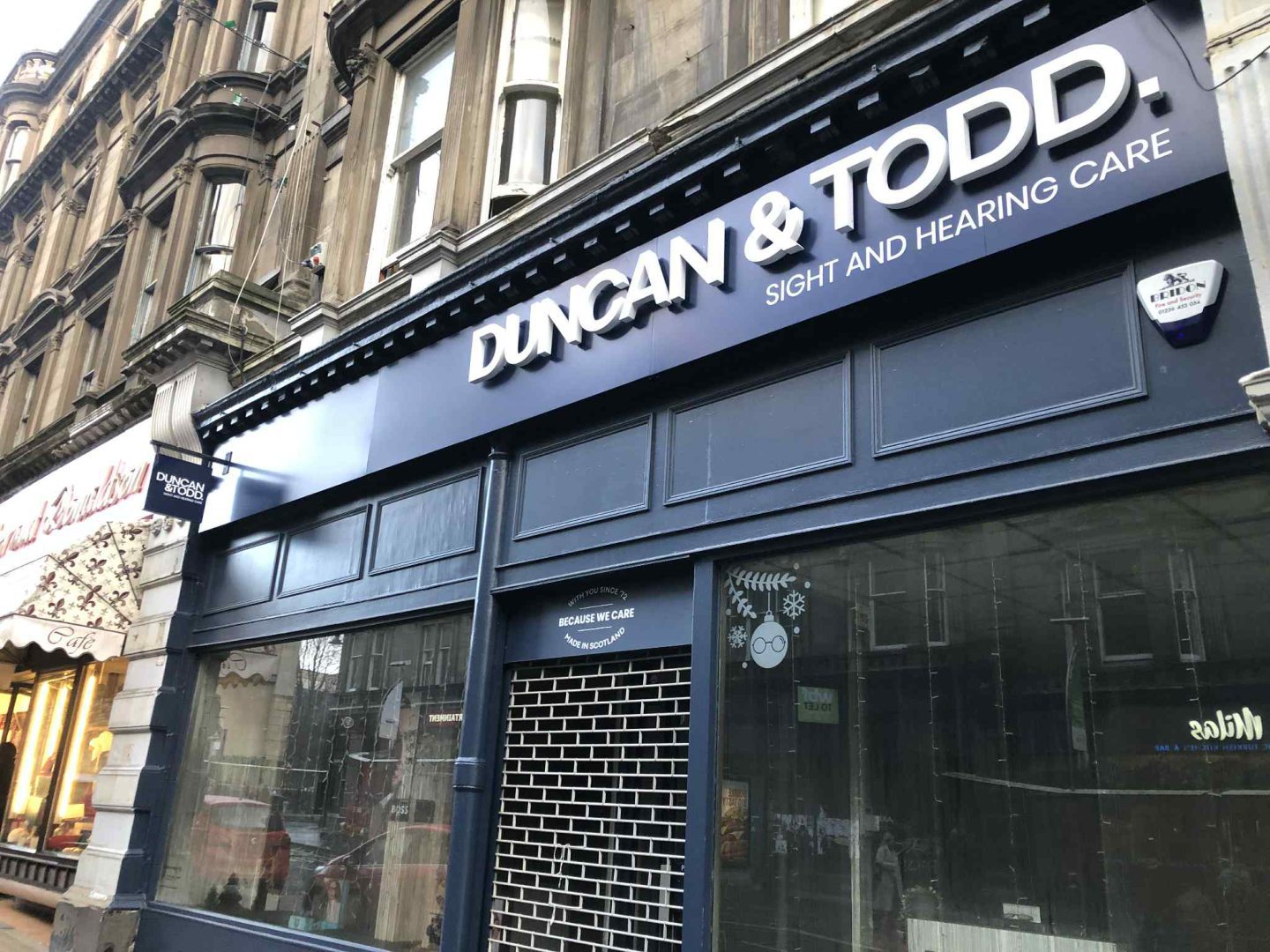Dundee opticians Duncan & Todd suffers 'significant damage' in fire