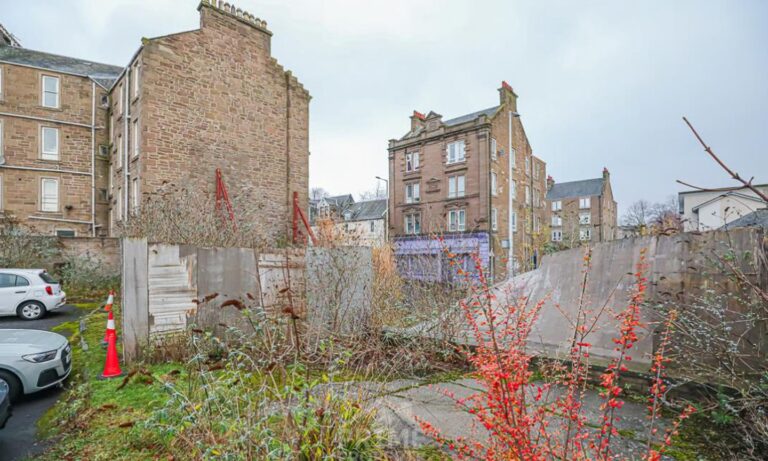 Dundee Hilltown gap site with 'remarkable potential' listed for £25k