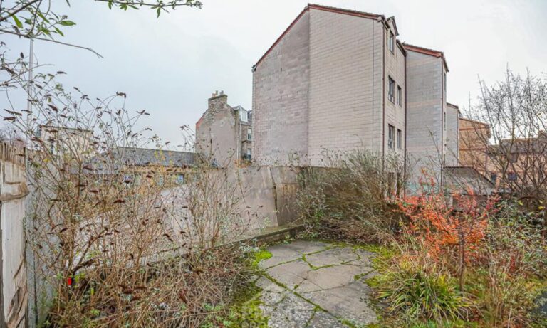 Dundee Hilltown gap site with 'remarkable potential' listed for £25k
