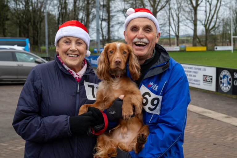 Plum pudding race delights runners at Forfar club