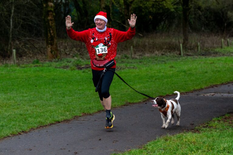 Plum pudding race delights runners at Forfar club