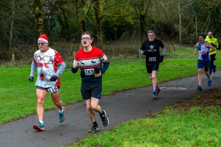 Plum pudding race delights runners at Forfar club