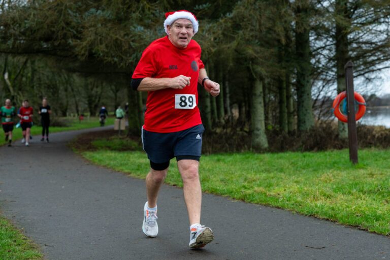 Plum pudding race delights runners at Forfar club