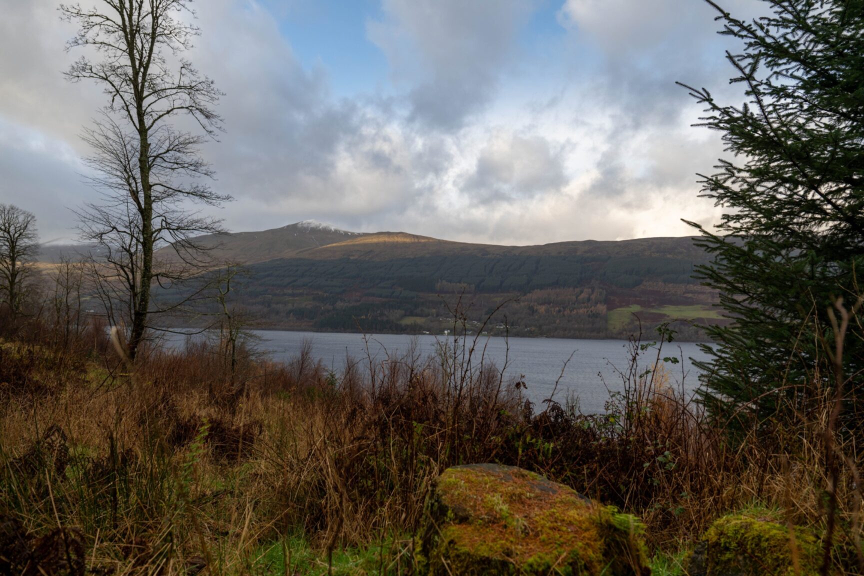 Loch Tay countryside: winter scenes captured in Perthshire