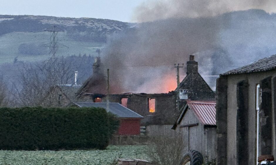Man, 58, charged after Carse of Gowrie house set on fire