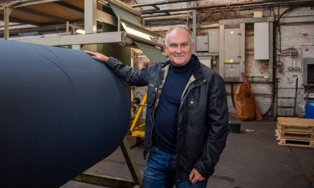 Inside Halley Stevensons' waxed cotton factory in Dundee