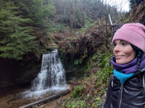 Exploring magical Maspie Den in Falkland