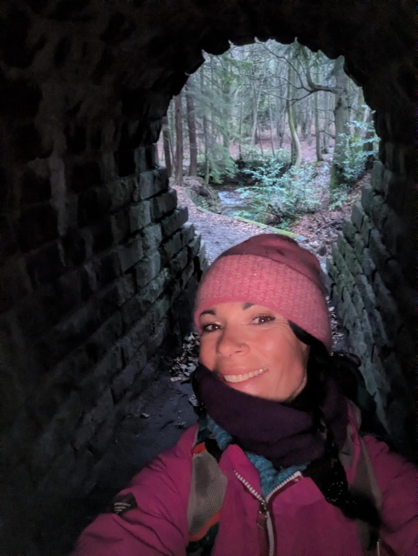 Exploring magical Maspie Den in Falkland