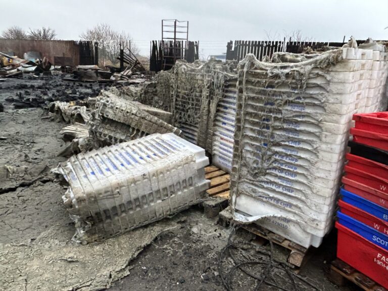 EXCLUSIVE: Images show 'total devastation' after Methil Docks fire