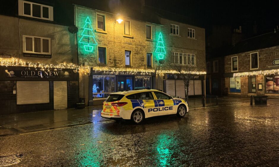 Man charged after 'disturbance' at Coupar Angus shop