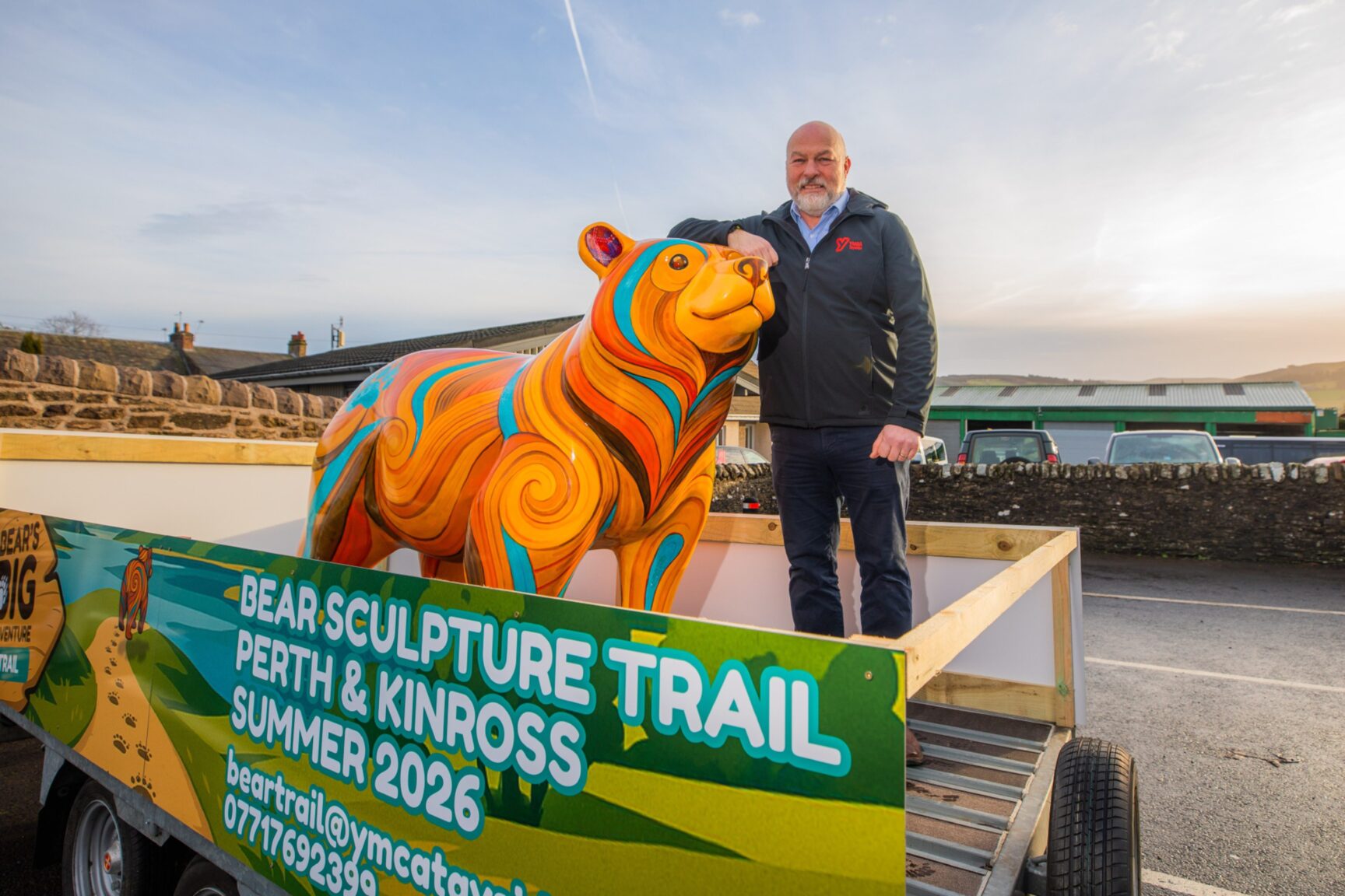 Big bear sculpture trail taking to Perth and Kinross high streets